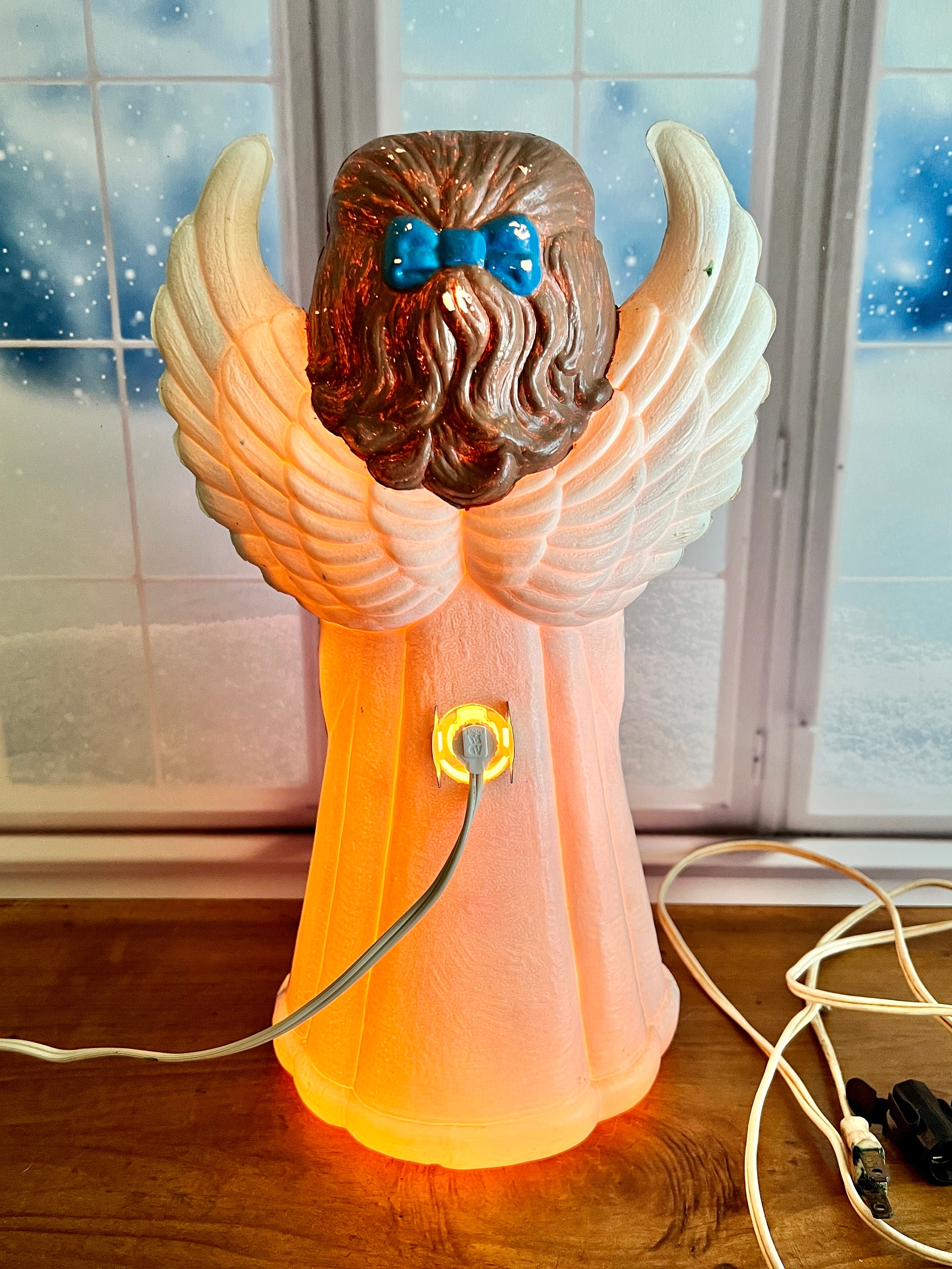 Blow Mold Angel Vintage Christmas Angel Blow Mold - Etsy