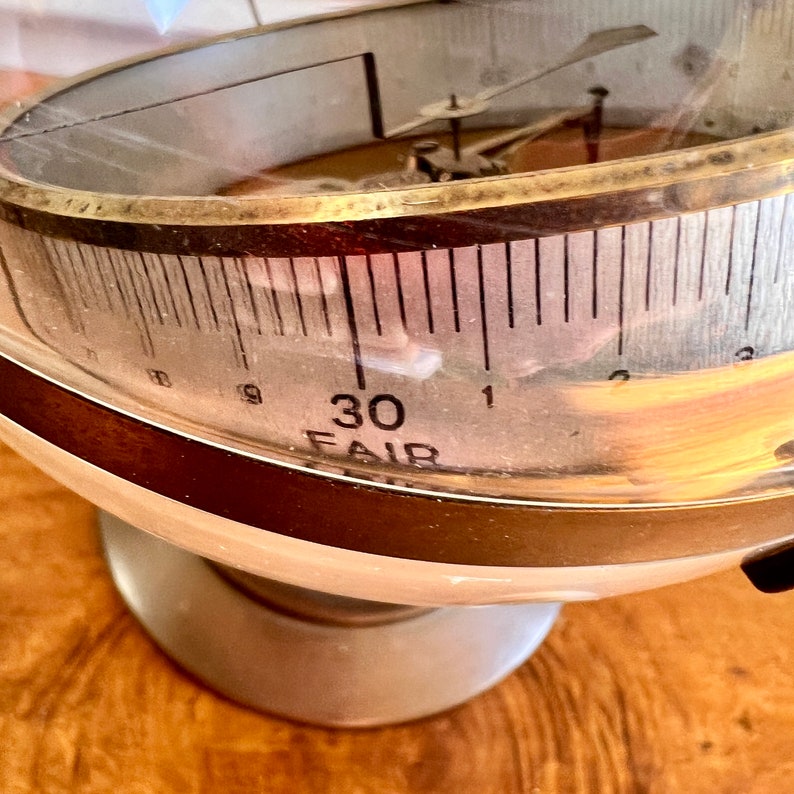 MCM Sputnik Weather Station Thermometer Barometer Hygrometer Vintage ...