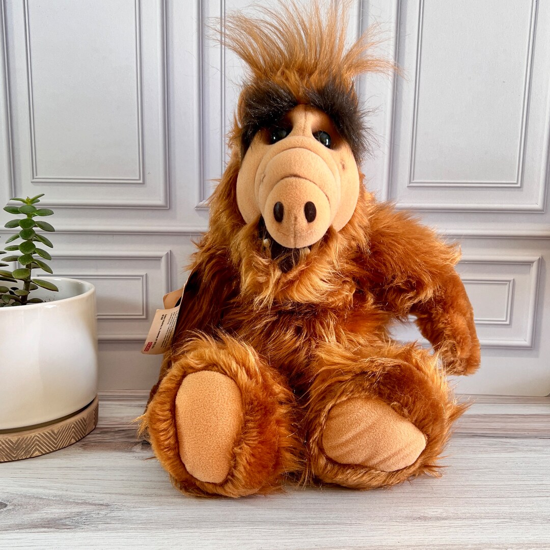 Vintage Alf Plush Toy 1986 Coleco Non Talking Alein Alf With Original ...