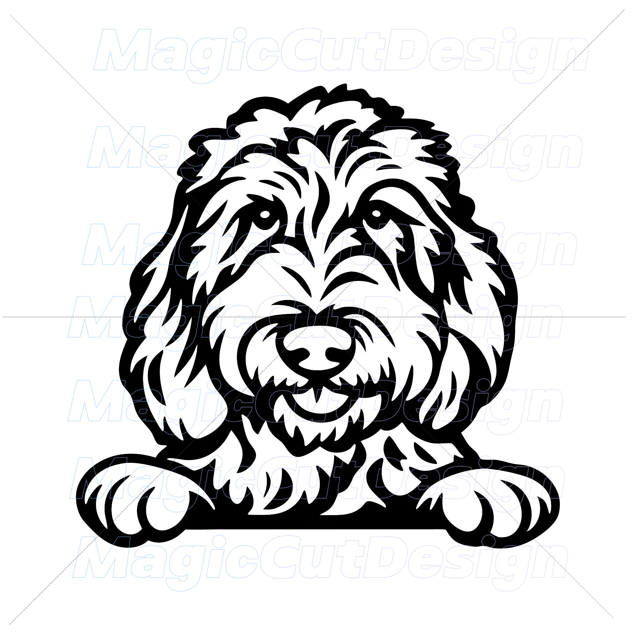 Goldendoodle SVG, PNG, Cricut Cut File, Dog SVG Digital Download, Dog ...