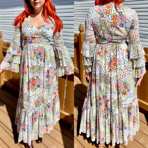 Flower Power Dress - Etsy