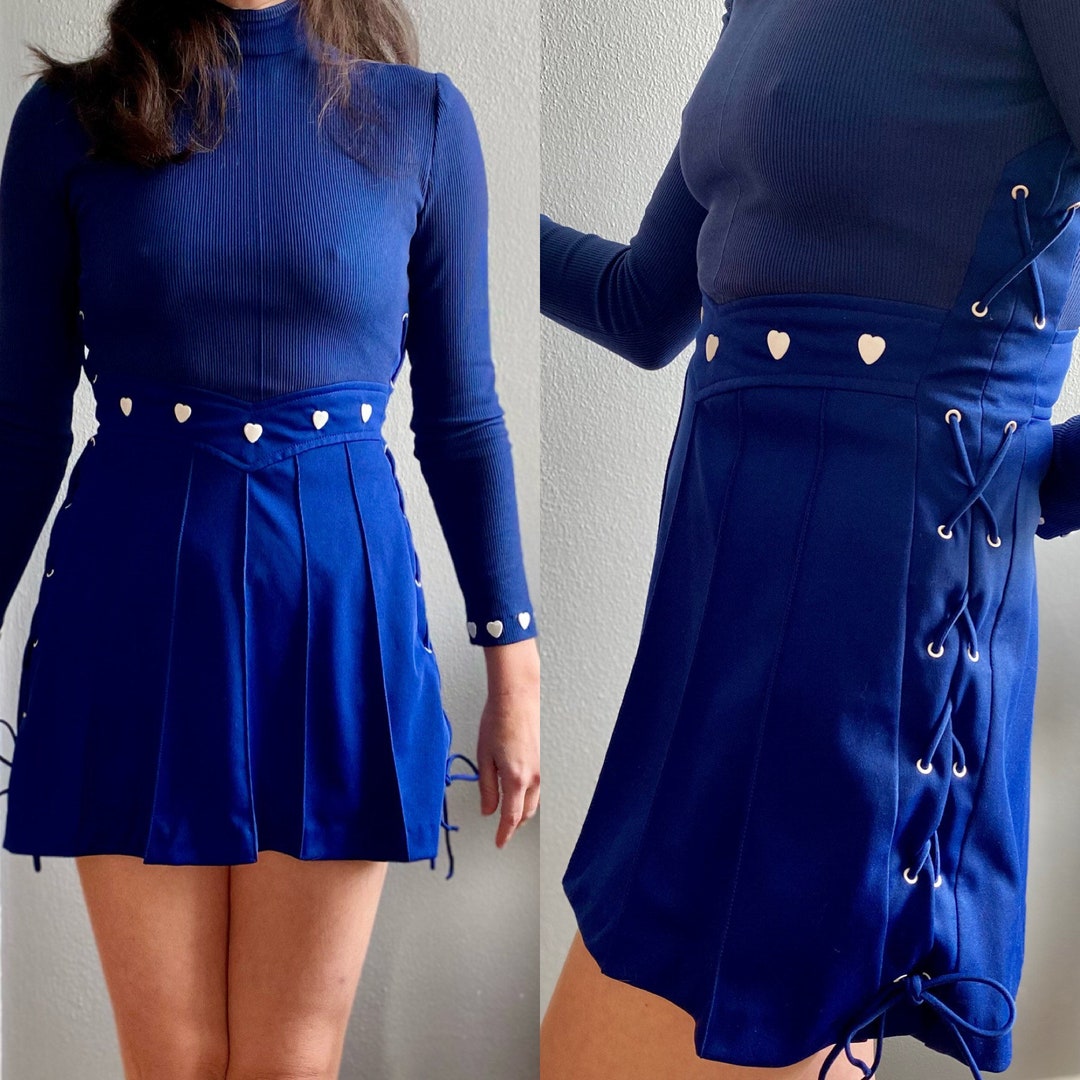 Vintage 1970s Mod Go-go Mini Dress & HOT PANTS Shorts Sizzler - Etsy