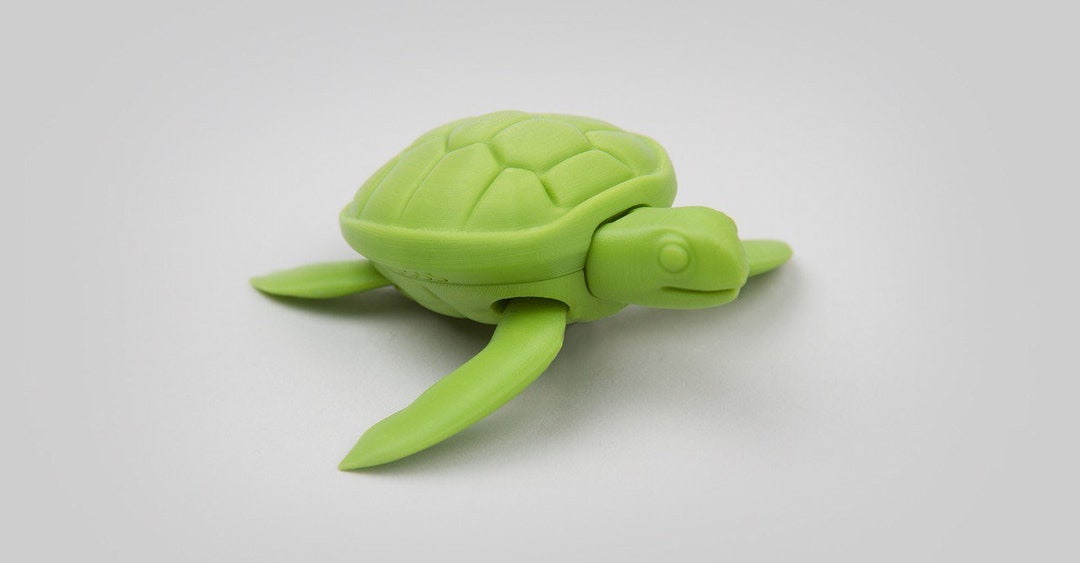 Foldable Sea Turtle STL Model STL File 3D Printable Model - Etsy