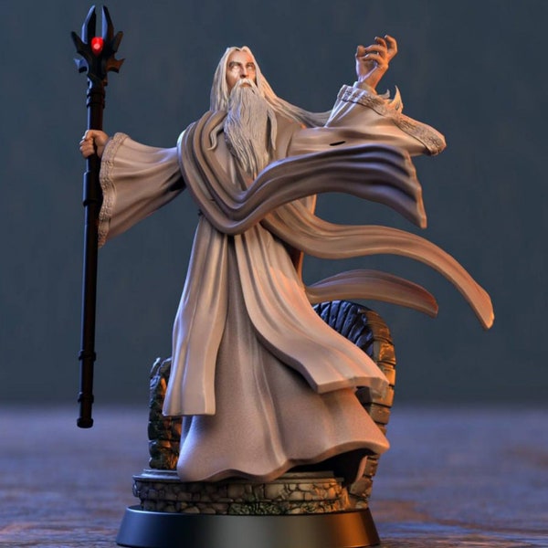 Saruman Staff - Etsy