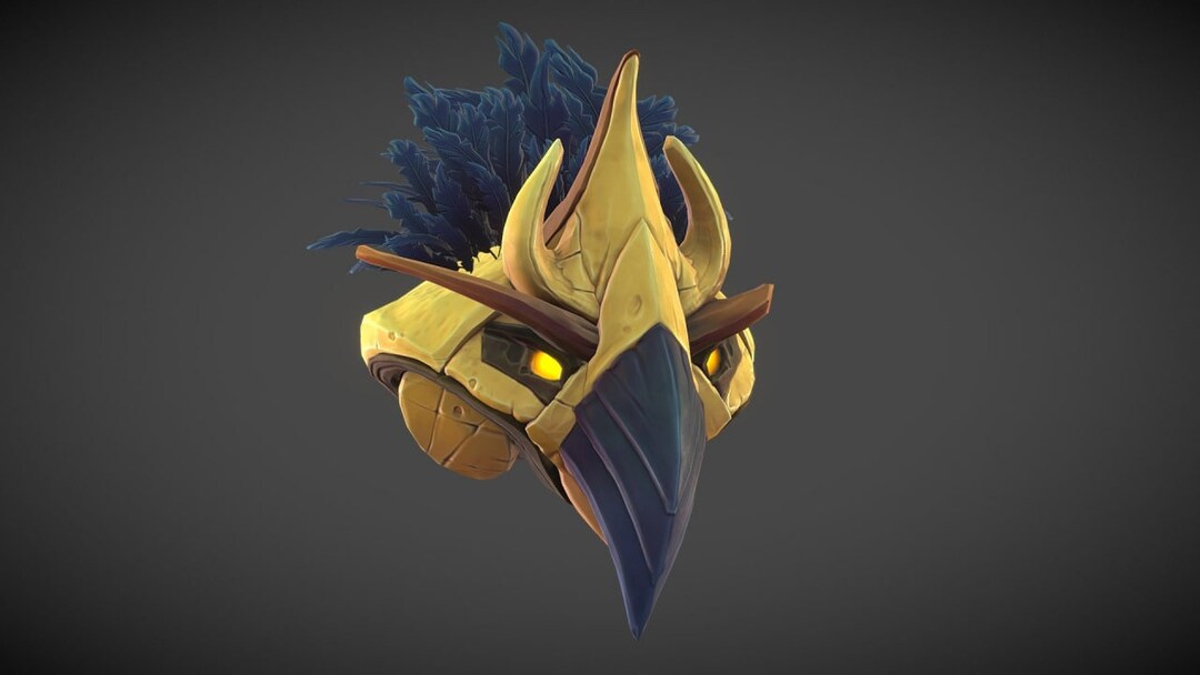 Bird Mask STL Model STL File 3D Printable Model - Etsy