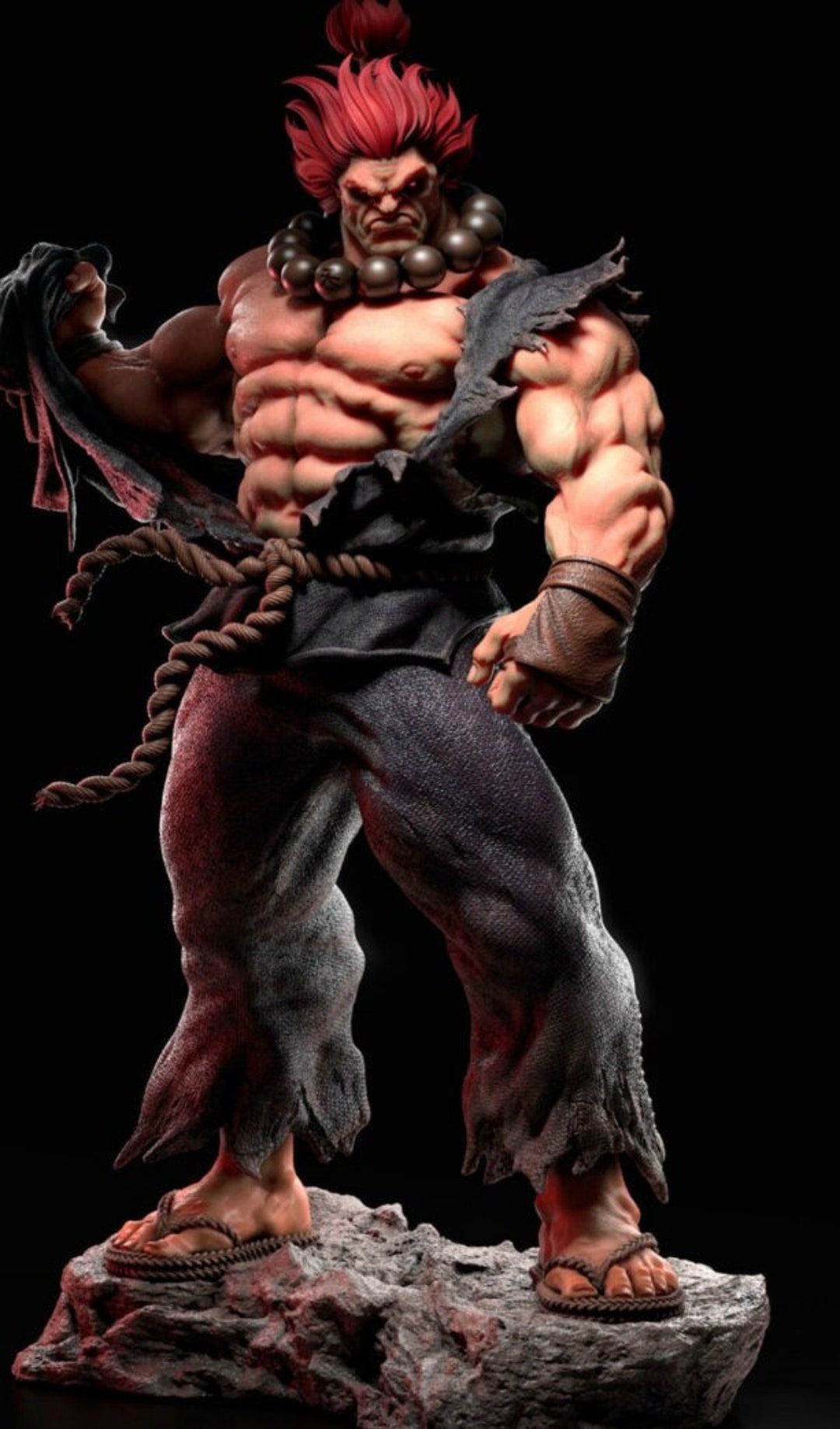 Akuma STL Model STL File 3D Printable Model - Etsy UK