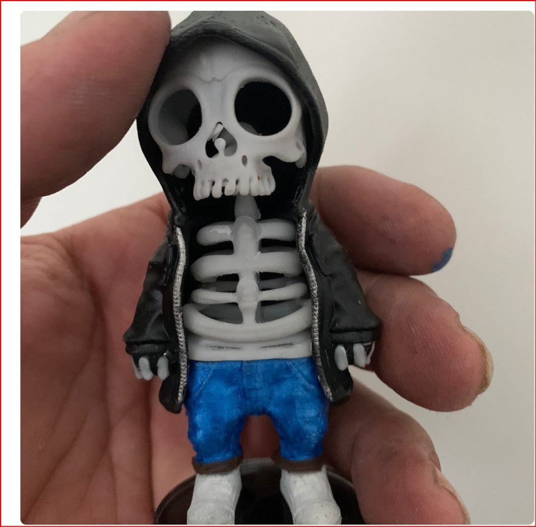 Kuki Skeleton STL Model STL File 3D Printable Model - Etsy