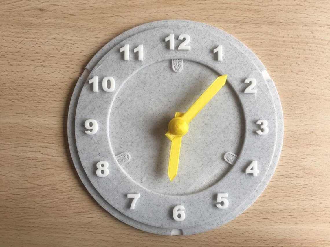 Clock STL Model STL File 3D Printable Model - Etsy