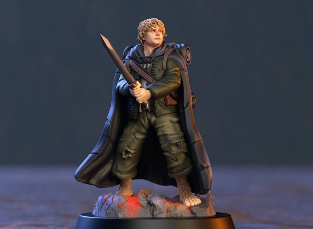 Samwise STL Model STL File 3D Printable Model - Etsy
