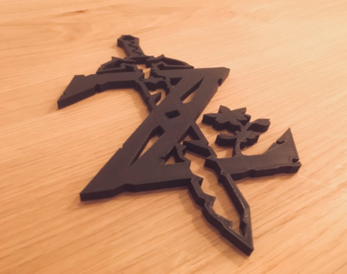Zelda Logo STL Model STL File 3D Printable Model - Etsy