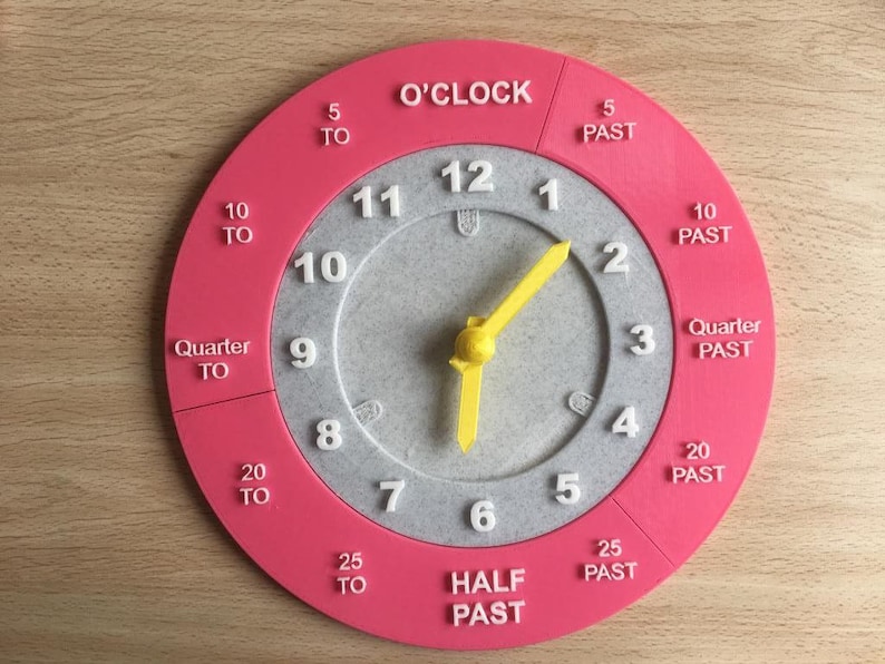 Clock STL Model STL File 3D Printable Model - Etsy