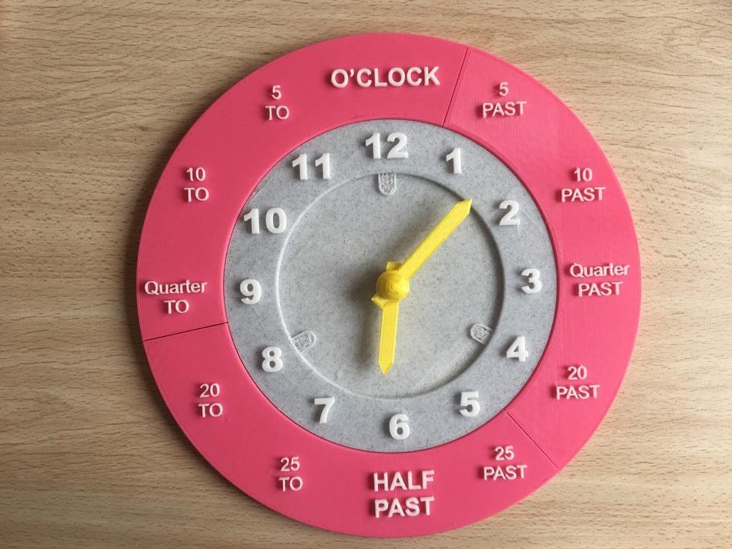 Clock STL Model STL File 3D Printable Model - Etsy