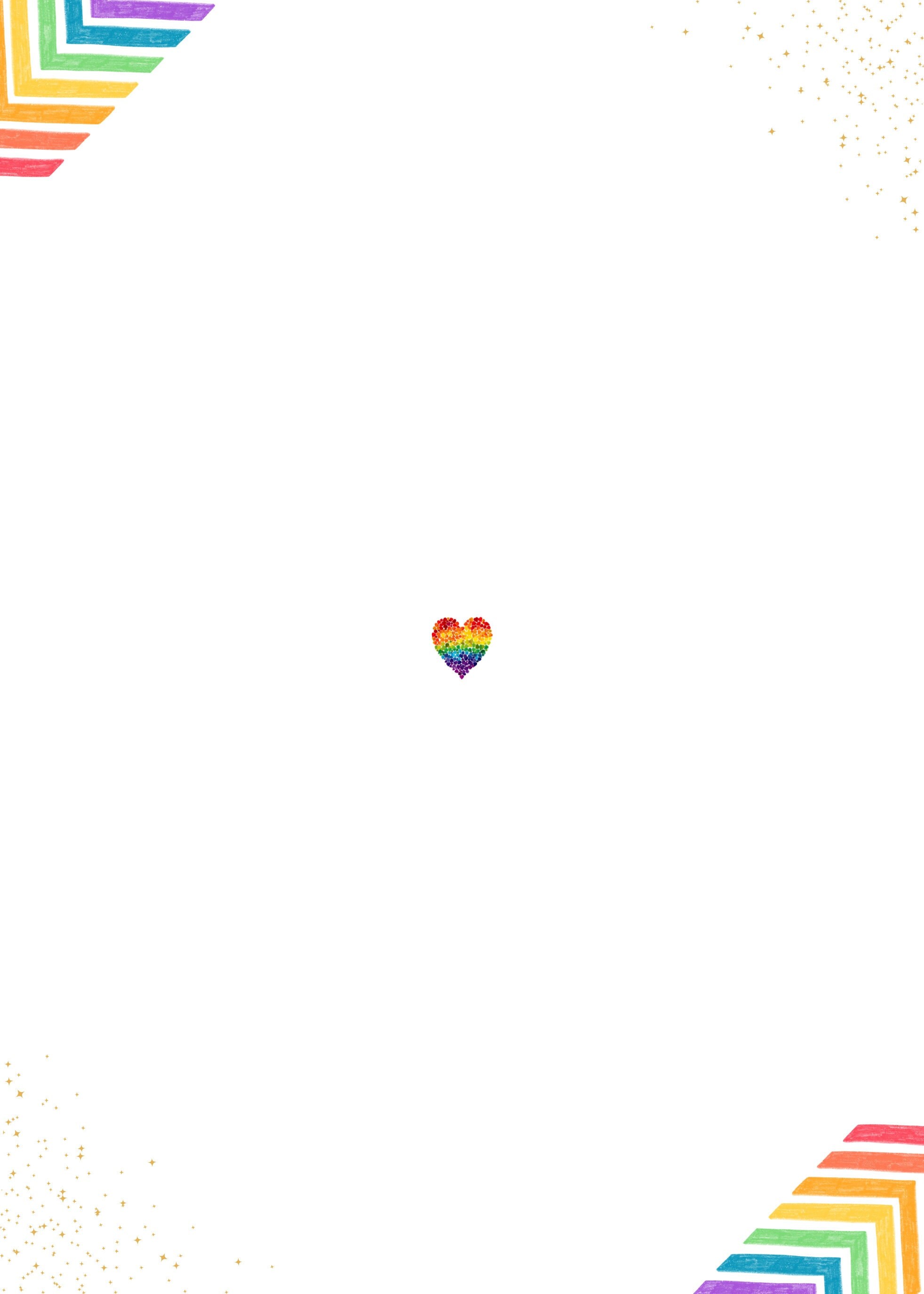 Rainbow Pride Printable Card | Instant Download Printable Card | LGBTQ ...