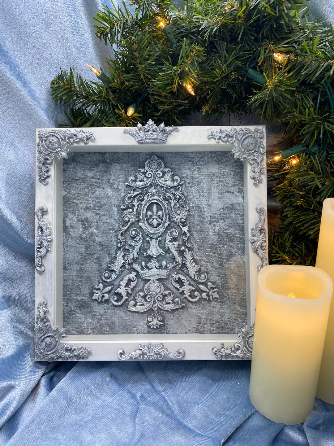 French Bell Shadow Box Decor - Etsy