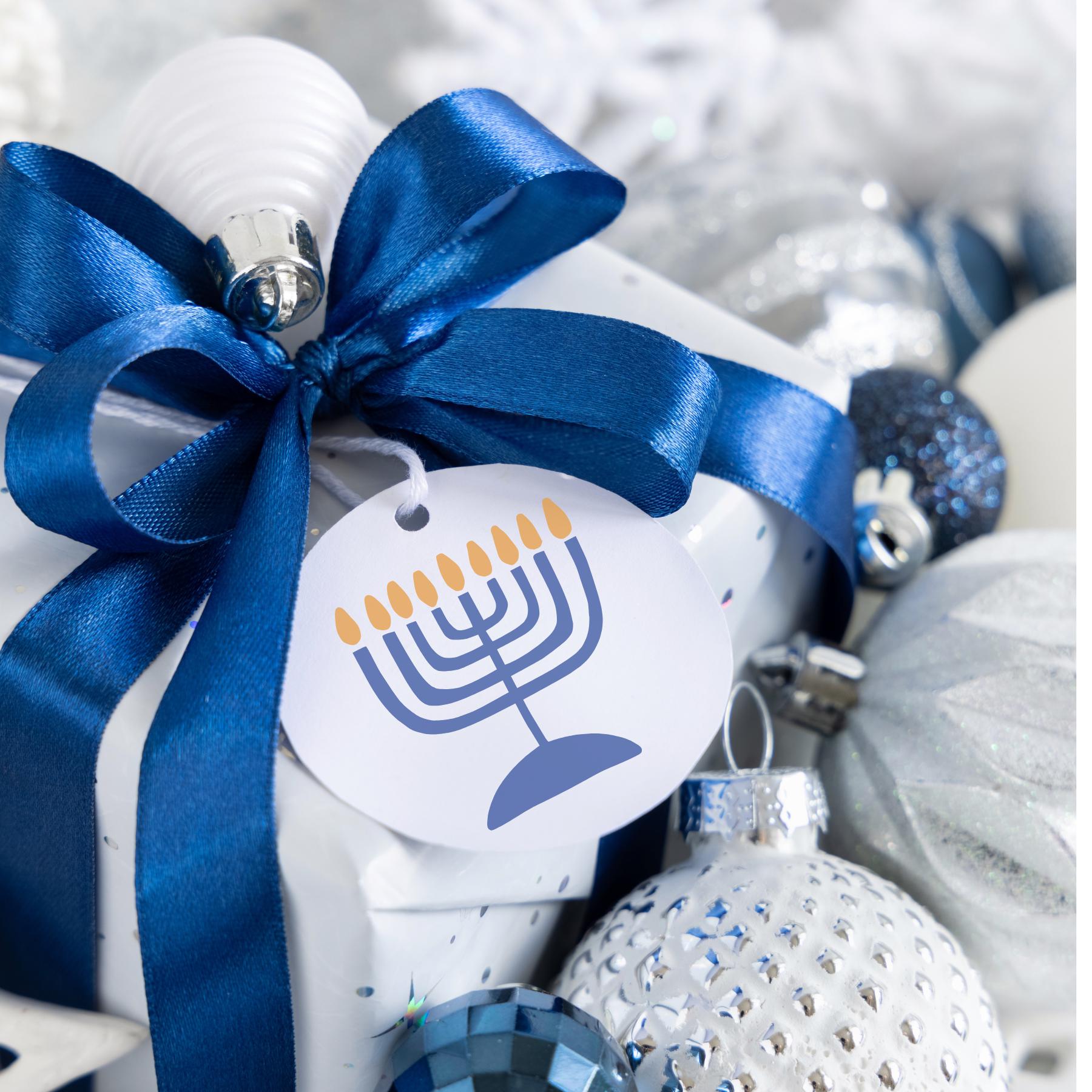 Gift Tags Hostess Gift Tags Holiday Gift Tags Hanukkah Gift Tags ...