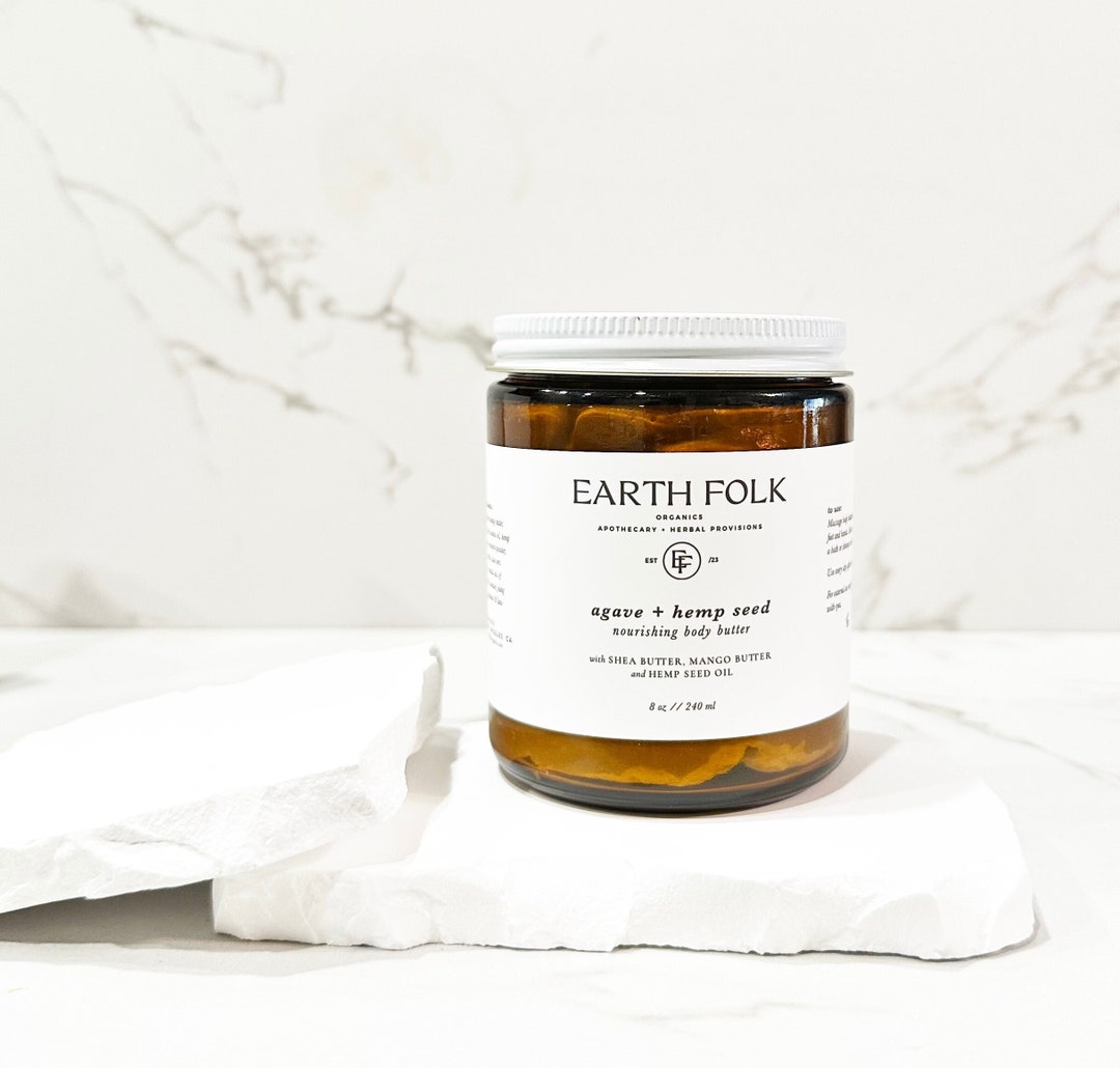 Whipped Body Butter | Agave + Hemp Nourishing Body Butter | With Shea ...