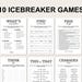Icebreaker Games Set | Printable Icebreaker Games Bundle | Icebreaker ...