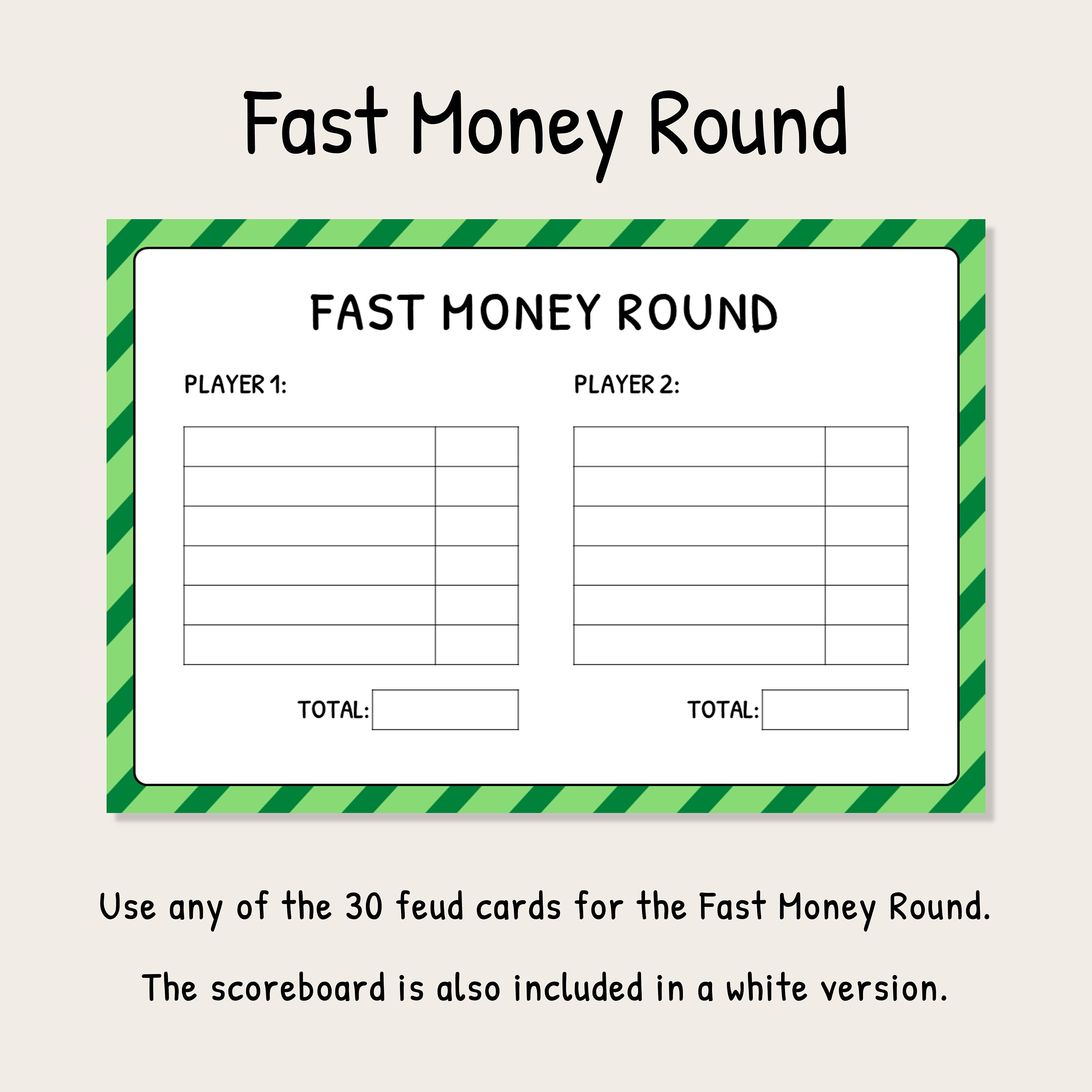 St Patrick's Day Friendly Feud Game | St Patrick's Trivia | Printable ...