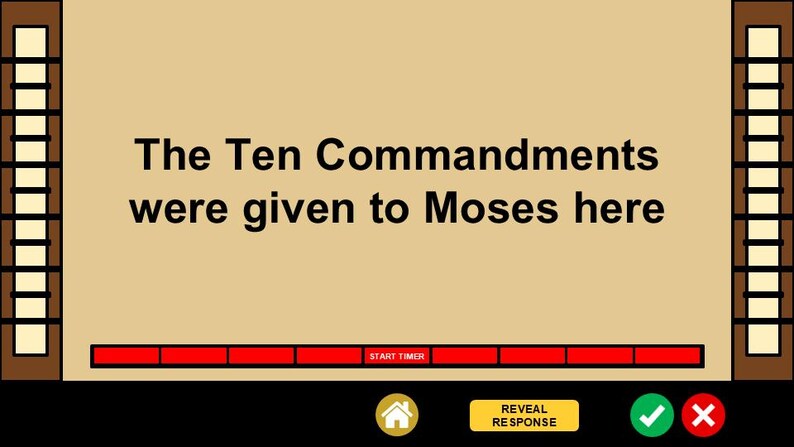 Bible Jeoparty Game | Bible Trivia Game | Virtual Bible Game | Fun Quiz ...