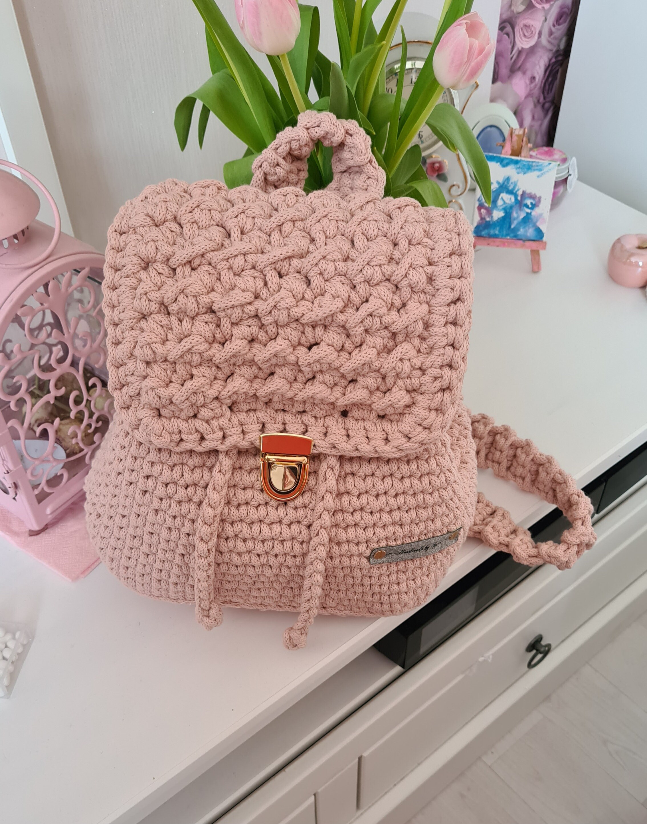 Crochet Backpack - Etsy
