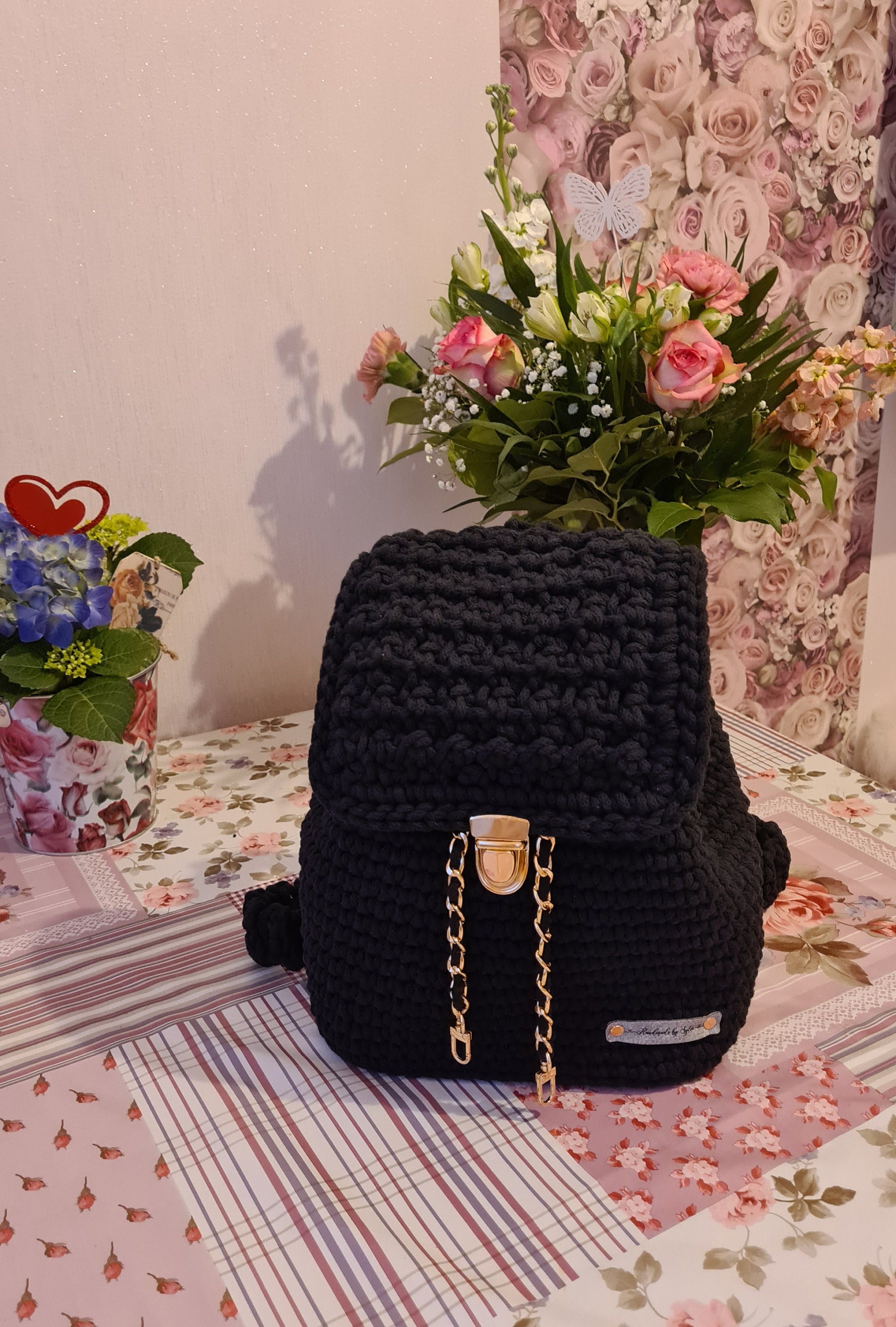 Crochet Backpack - Etsy
