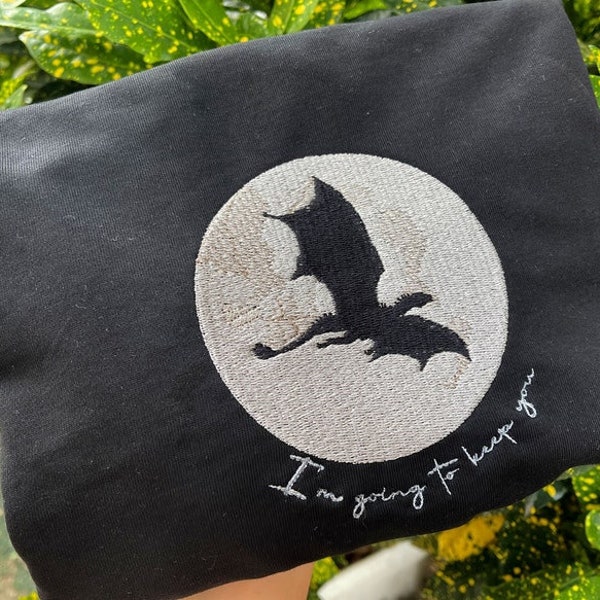 Embroidered Fourth Wing - Etsy