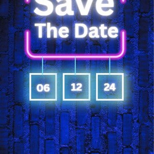 3 Neon Story Templates - Etsy