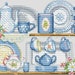 Kitchen Shelf, Counted Cross Stitch Pattern, Kitchen Still Life, Cups ...