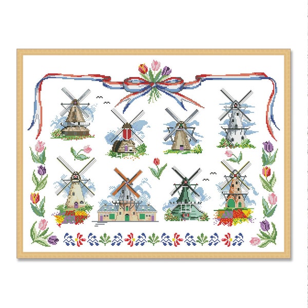 Dutch Cross Stitch Sampler Patterns - Etsy