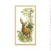 Deer, Counted Cross Stitch Pattern, Wild Animals, Summer Forest, Hand ...