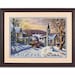 Wintry Eve, Counted Cross Stitch Pattern, Winter Landscape, Snow ...