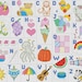 Alphabet Fun, Counted Cross Stitch Pattern PDF, Alphabet, Letters ...