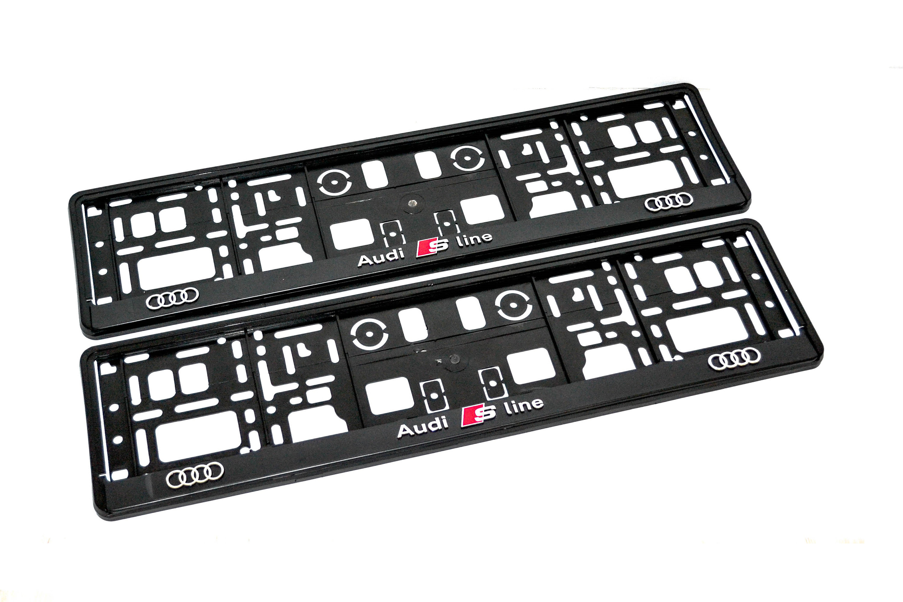 S Line Audi License Number Plate Holders Set X2 S Line EU - Etsy