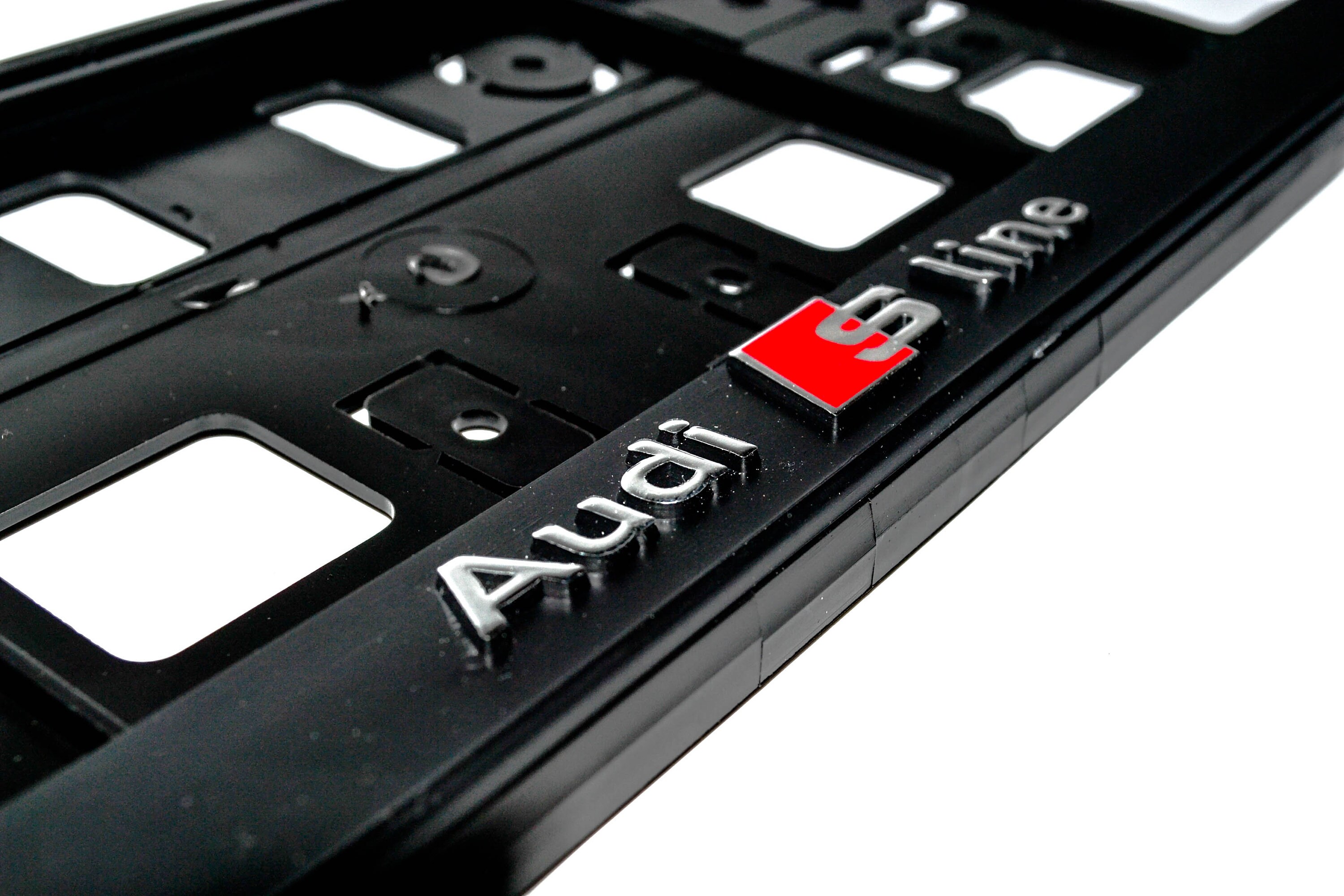 S Line Audi License Number Plate Holders Set X2 S Line EU - Etsy