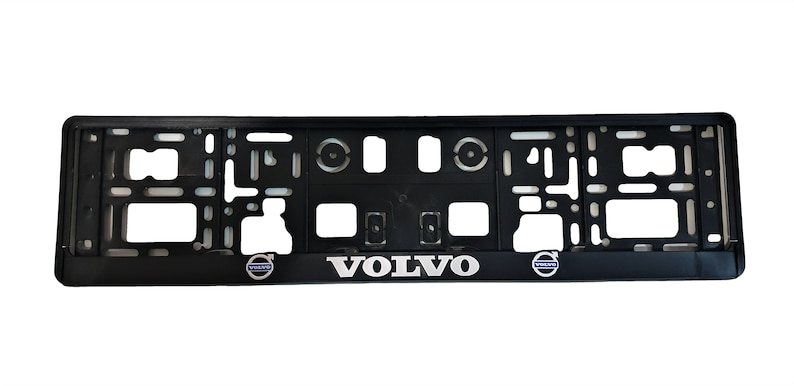 Volvo License Number Plate Holders Set X2 EU - Etsy