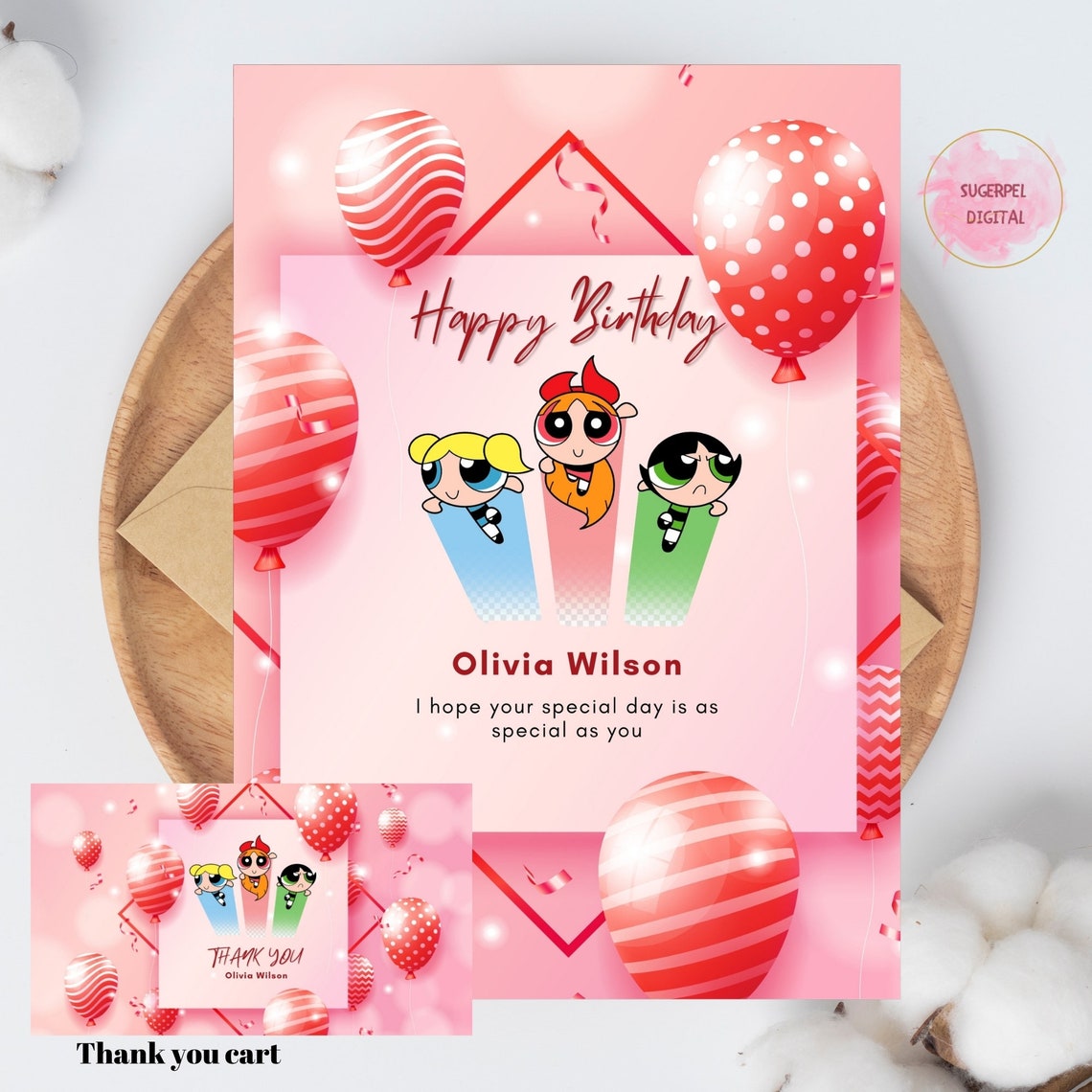 Birthday Invitation Powerpuff Girls Birthday Invitation Template ...