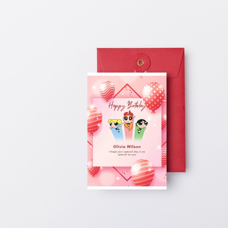 Birthday Invitation Powerpuff Girls Birthday Invitation Template ...