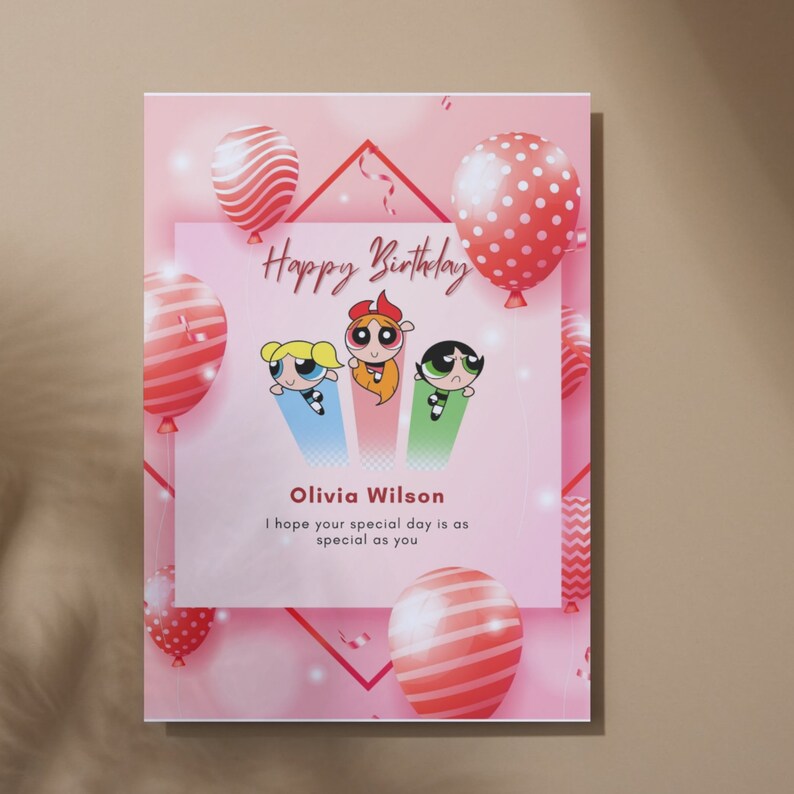 Birthday Invitation Powerpuff Girls Birthday Invitation Template ...