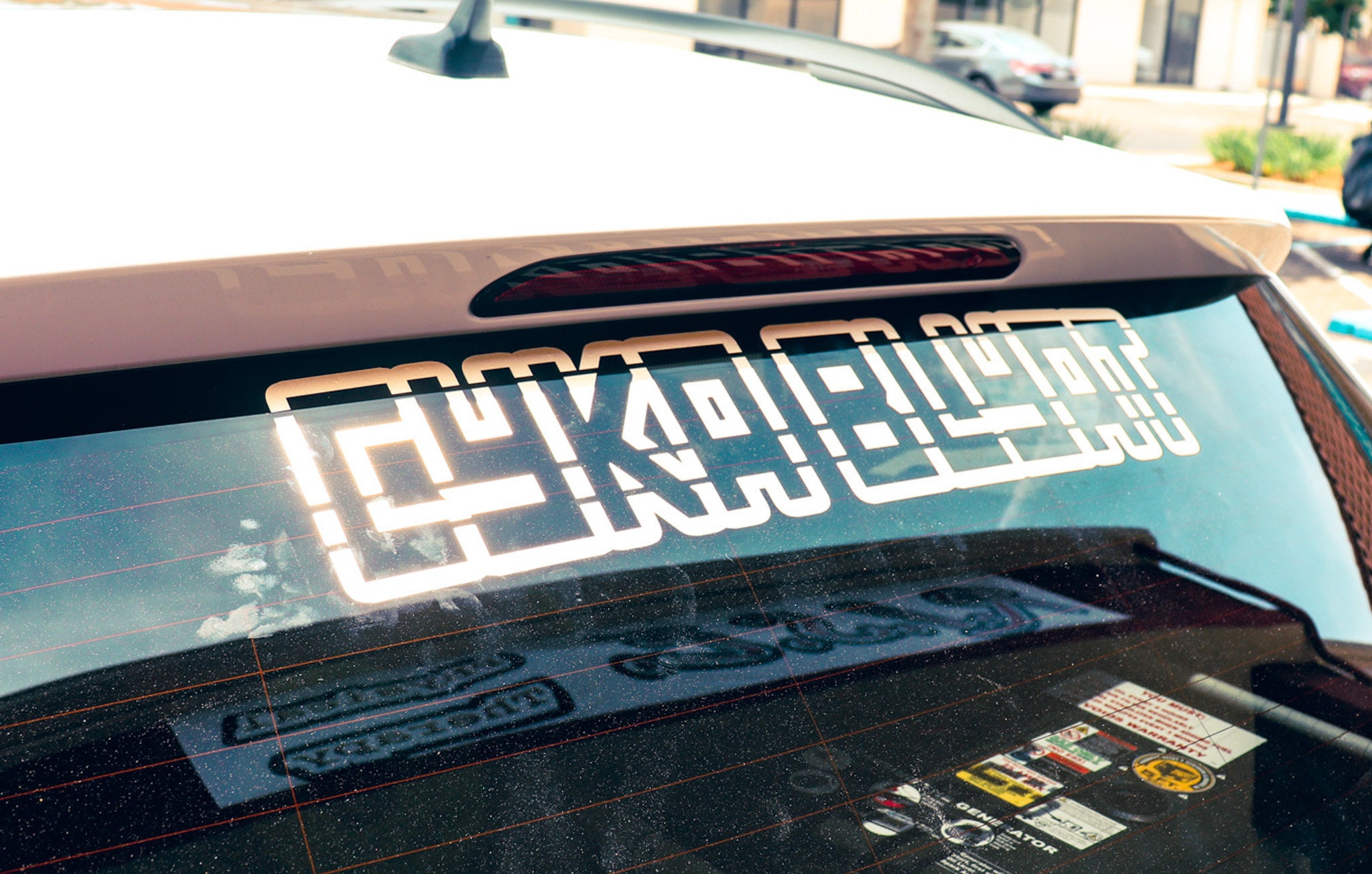 Cyka Blyat Car Decal, Euro Car Decal, Vinyl Sticker, Car Decor, JDM ...