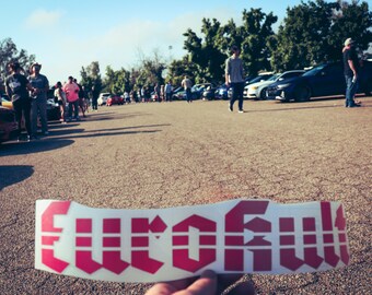 Eurokult Vinyl Decal, Car Decal, Euro Car Decal, Vinyl Sticker, Car ...