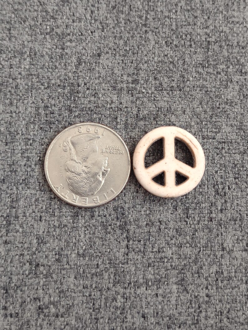 Mixed Color Peace Sign Resin Beads, DISCOUNT, 9 per Pack - Etsy