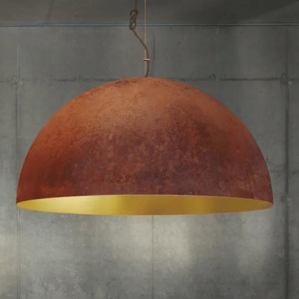 Rustic Pendant Light - Etsy