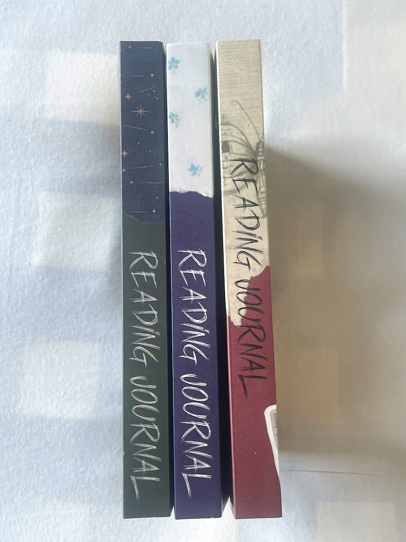 READING JOURNAL AESTHETIC Book Journal Book Diary Softcover Reading ...