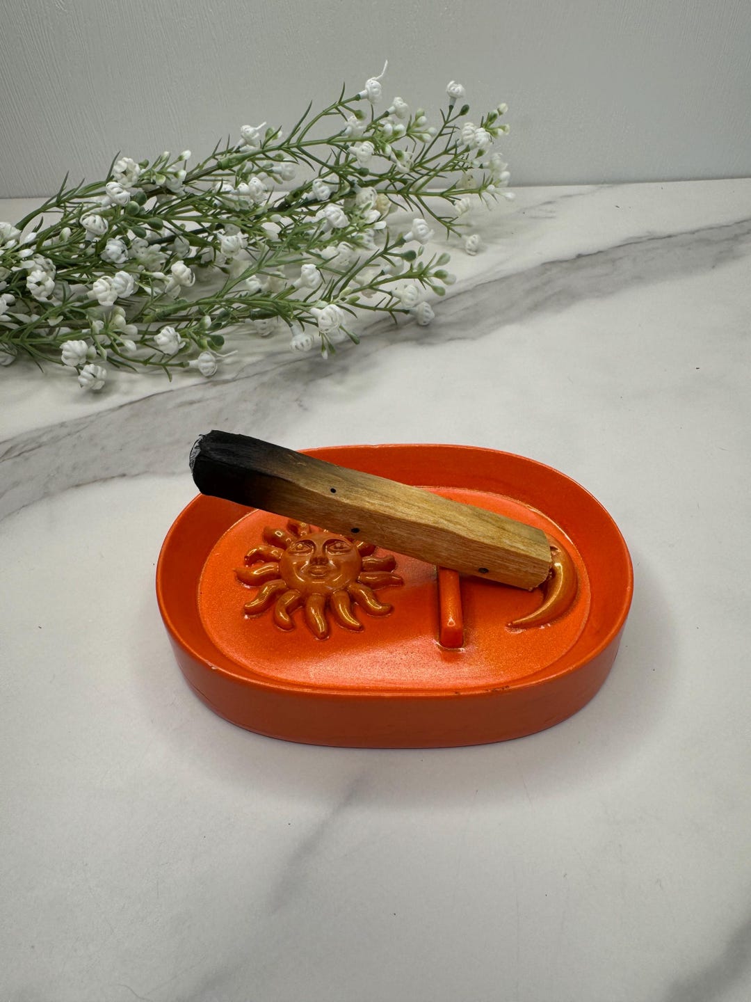 Incense, Palo Santo Burner Holder, Celestial, Astrology - Etsy