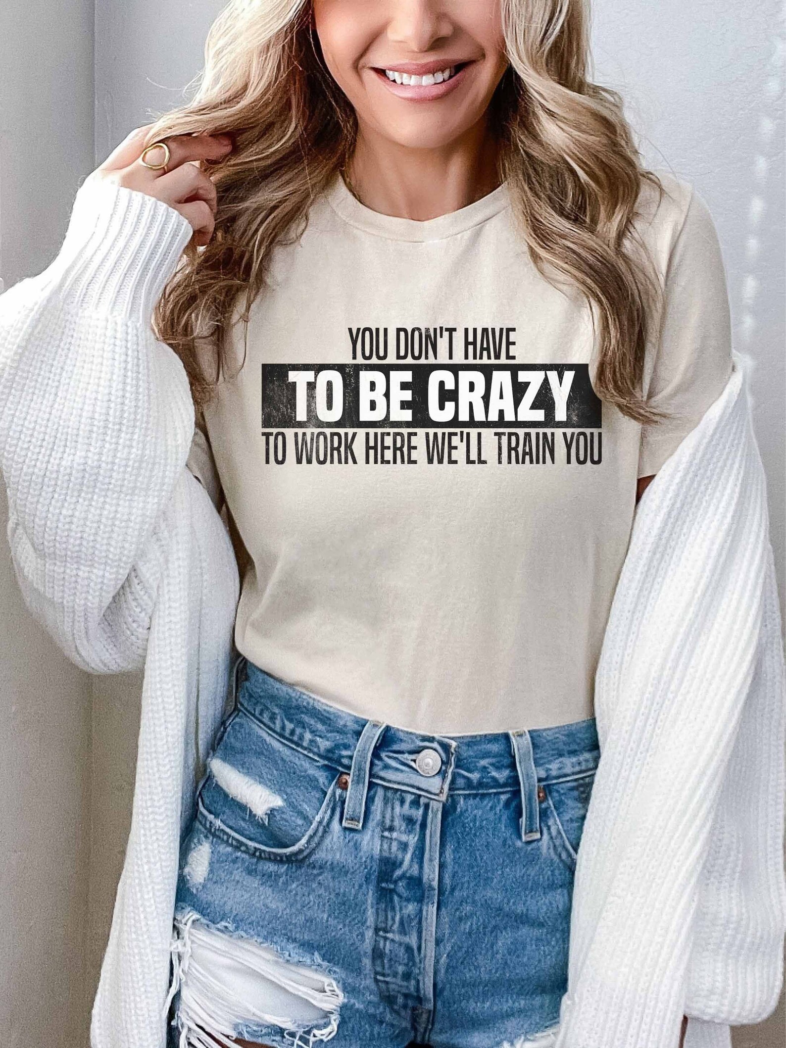Funny Shirt, Gift for Coworker, Shirt With Saying, You Don't Have to Be ...