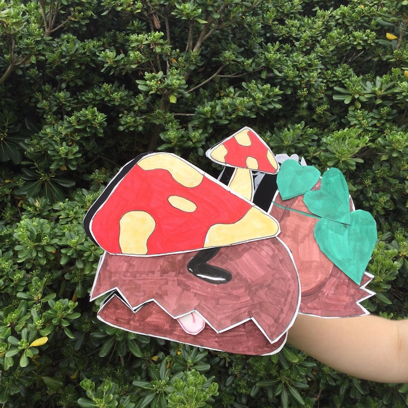 Forkscales Dragon Puppets - Etsy