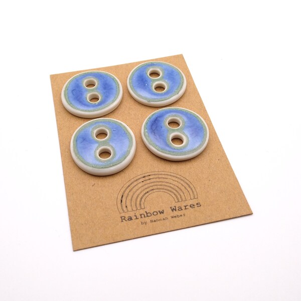 Porcelain Buttons - Etsy