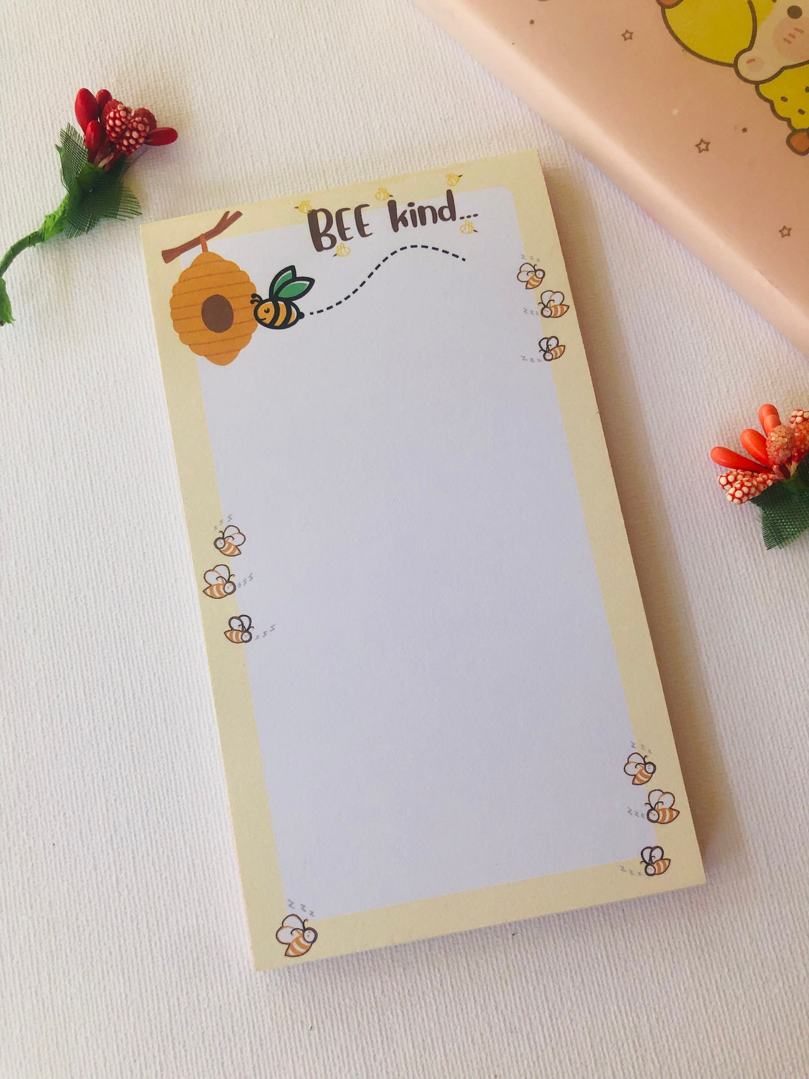 Printable Notepad Bundle - 3in1 - BEE Theme | Digital Downloadable ...