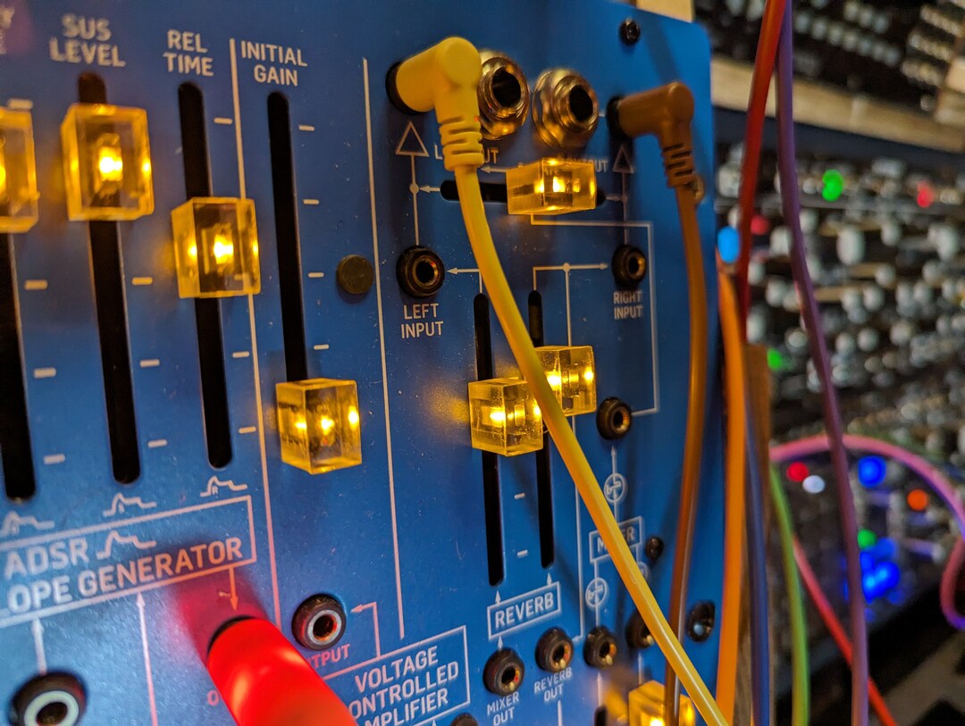 Eurorack Translucent Slider Caps for Synthesizers/modules - Full ...