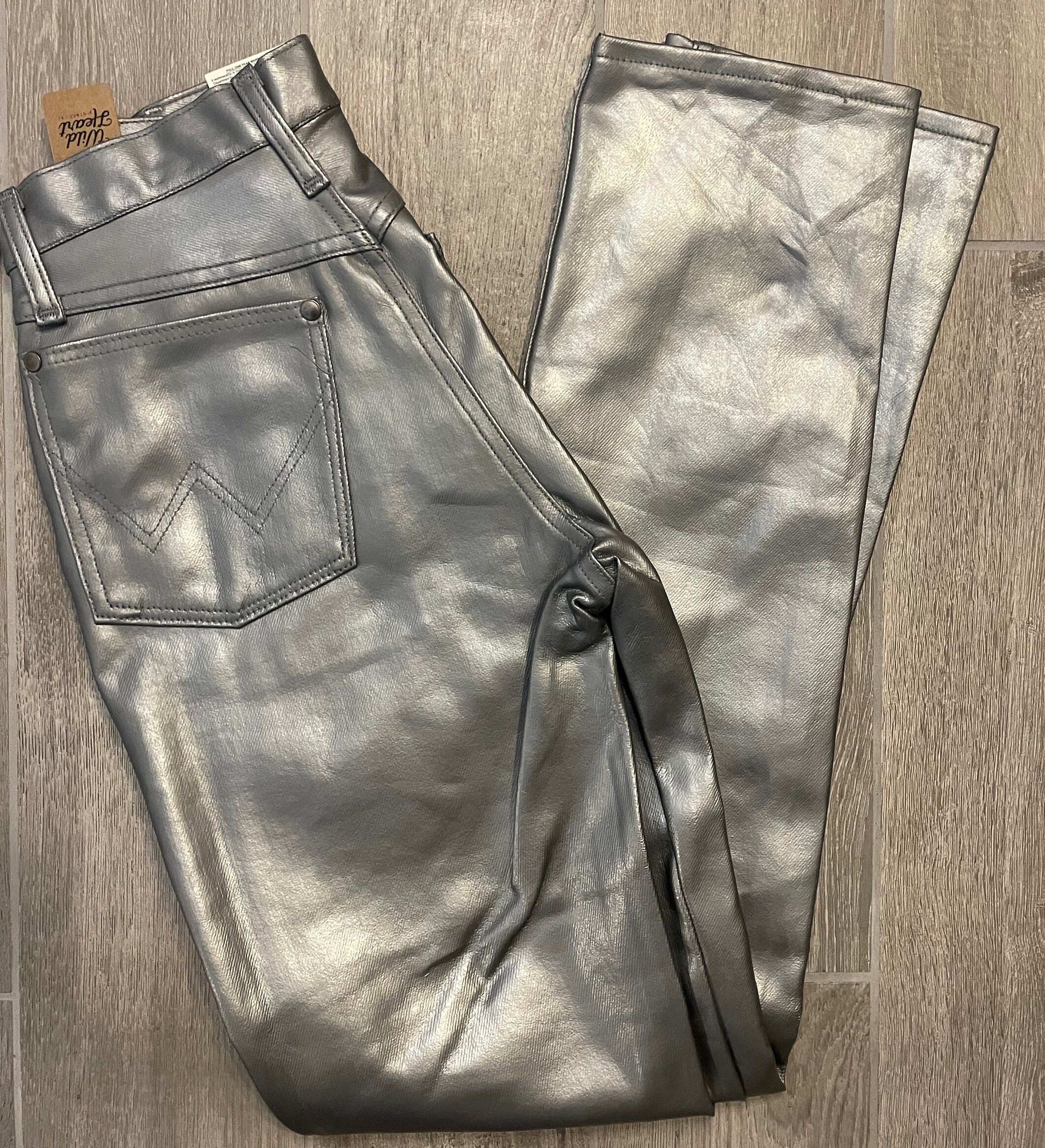DEADSTOCK Vintage Silver/gunmetal Wranglers - Etsy